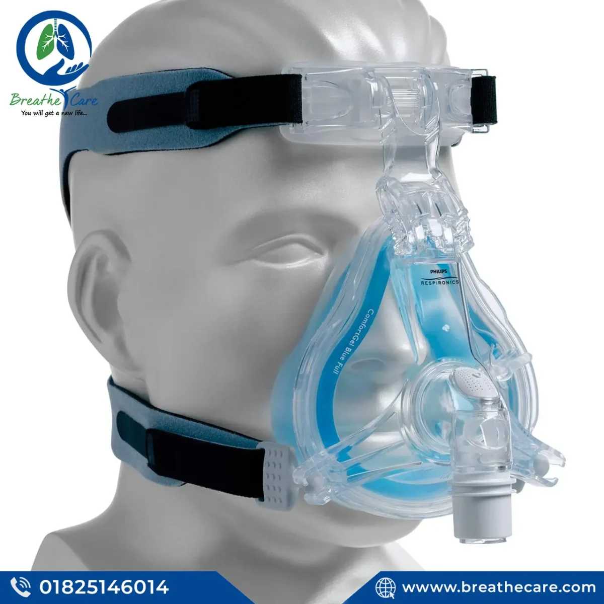 Philips Comfort Gel Full Face CPAP Mask Price | BreatheCareBD